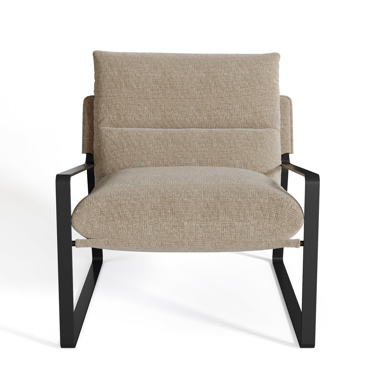 Fauteuil ANDREA en velours texturé– Sia Home