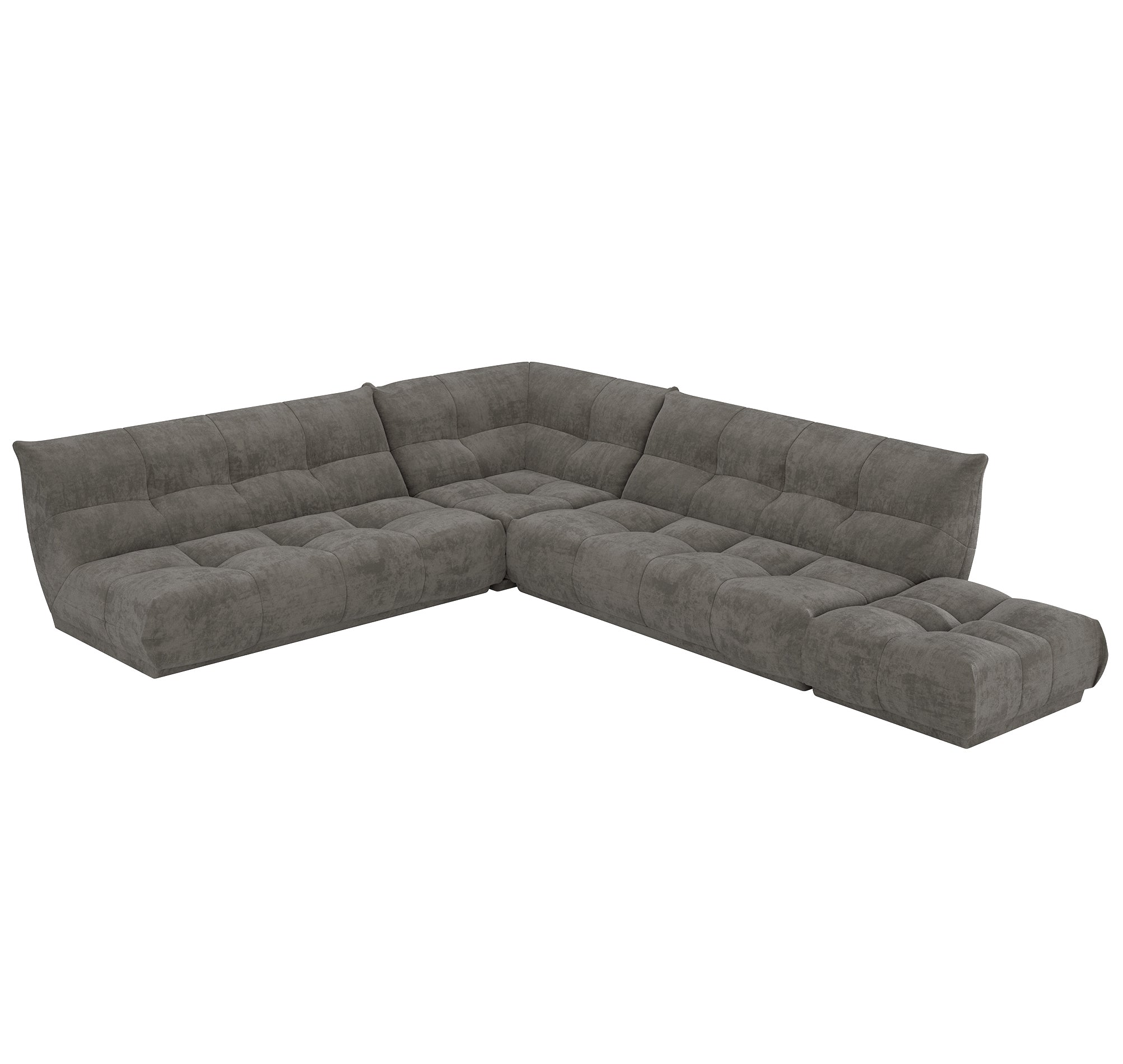 Canapé modulable XL COZY Velours côtelé– Sia Home