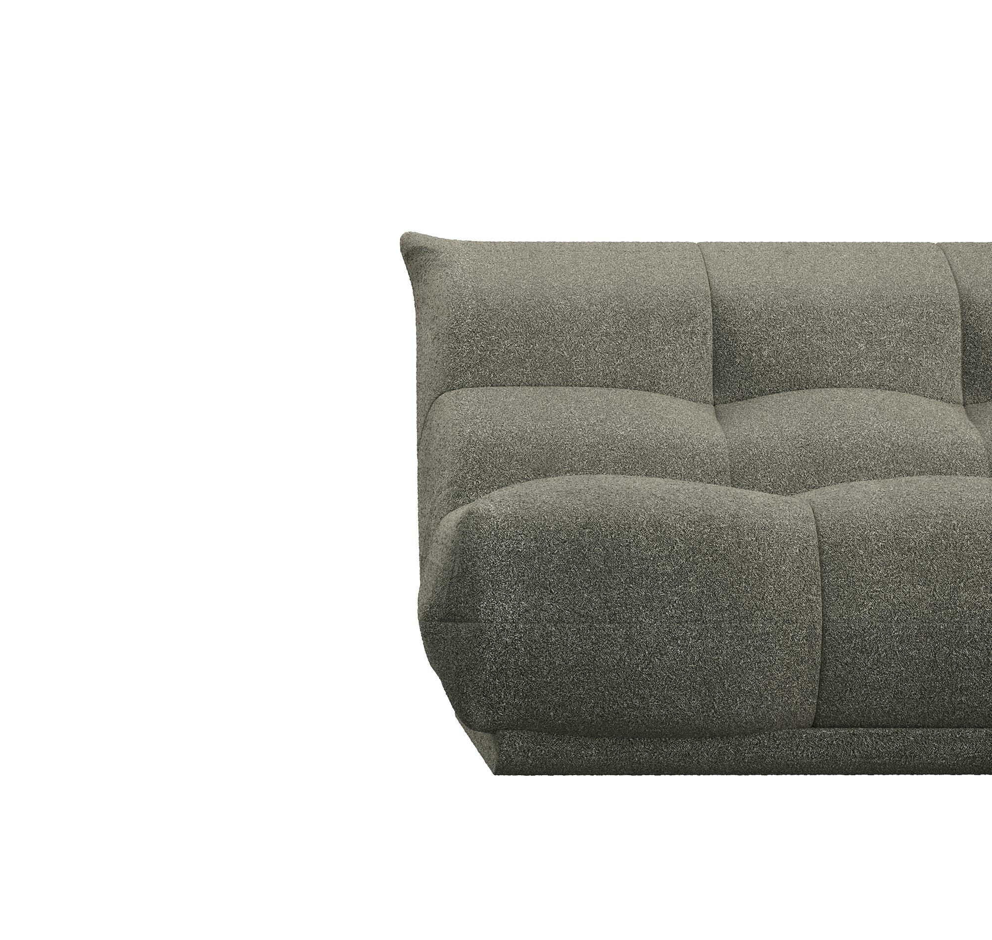 Canapé panoramique modulable XXL COZY Bouclette– Sia Home