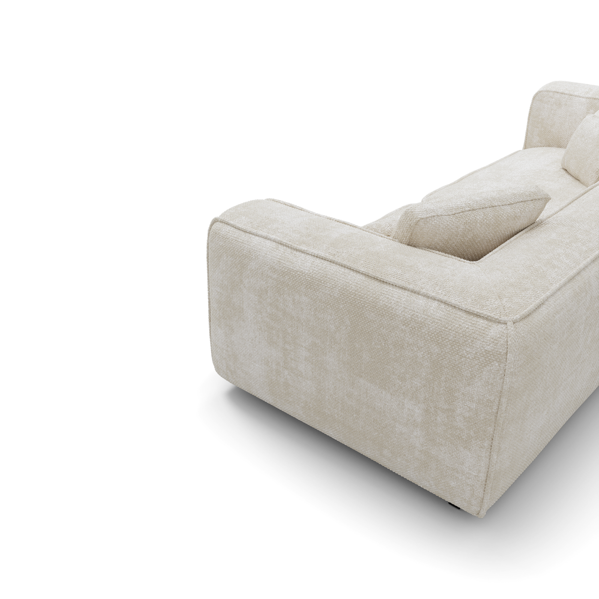 Canapé 3 places ROMY Velours tramé– Sia Home