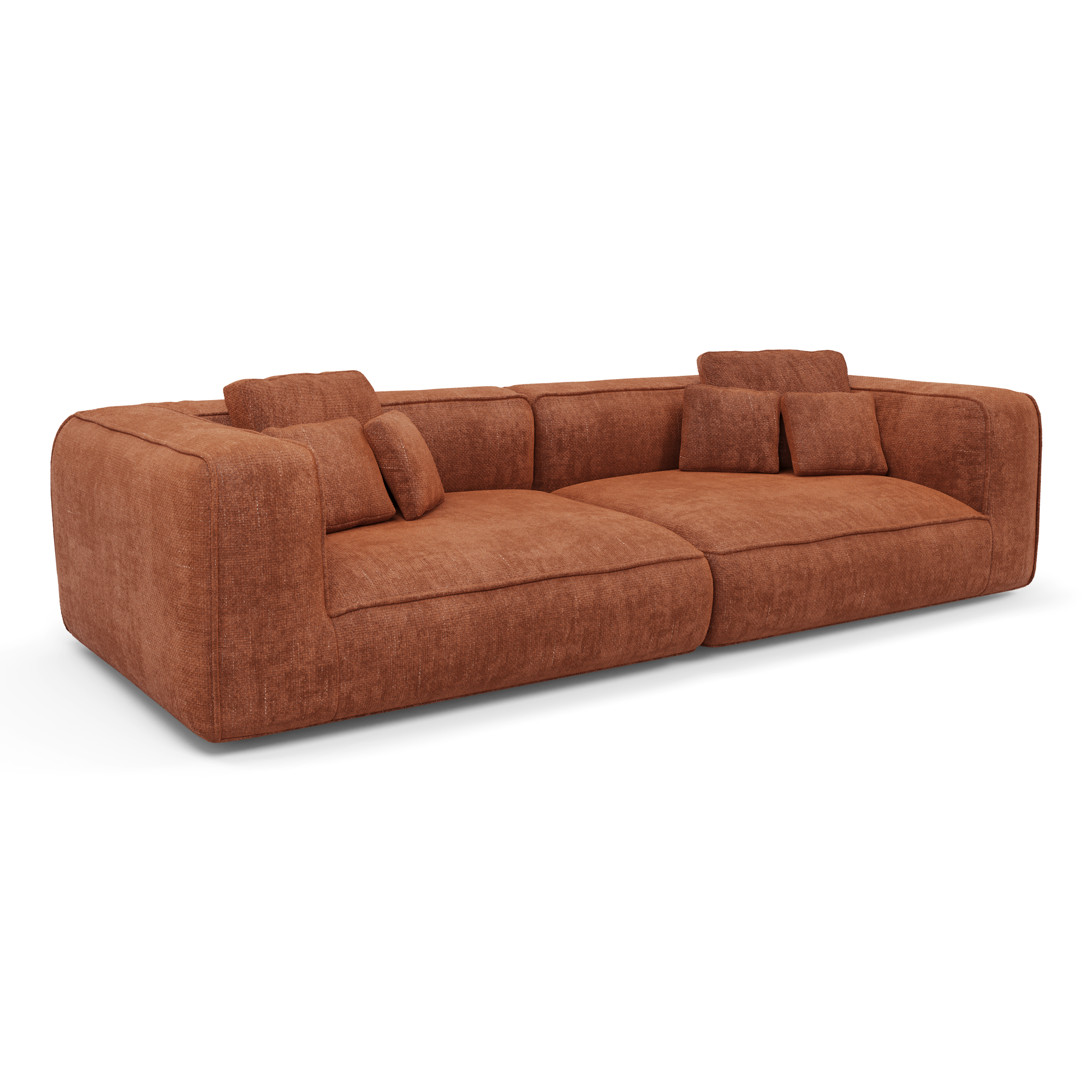 Canapé 3 places ROMY Velours tramé– Sia Home