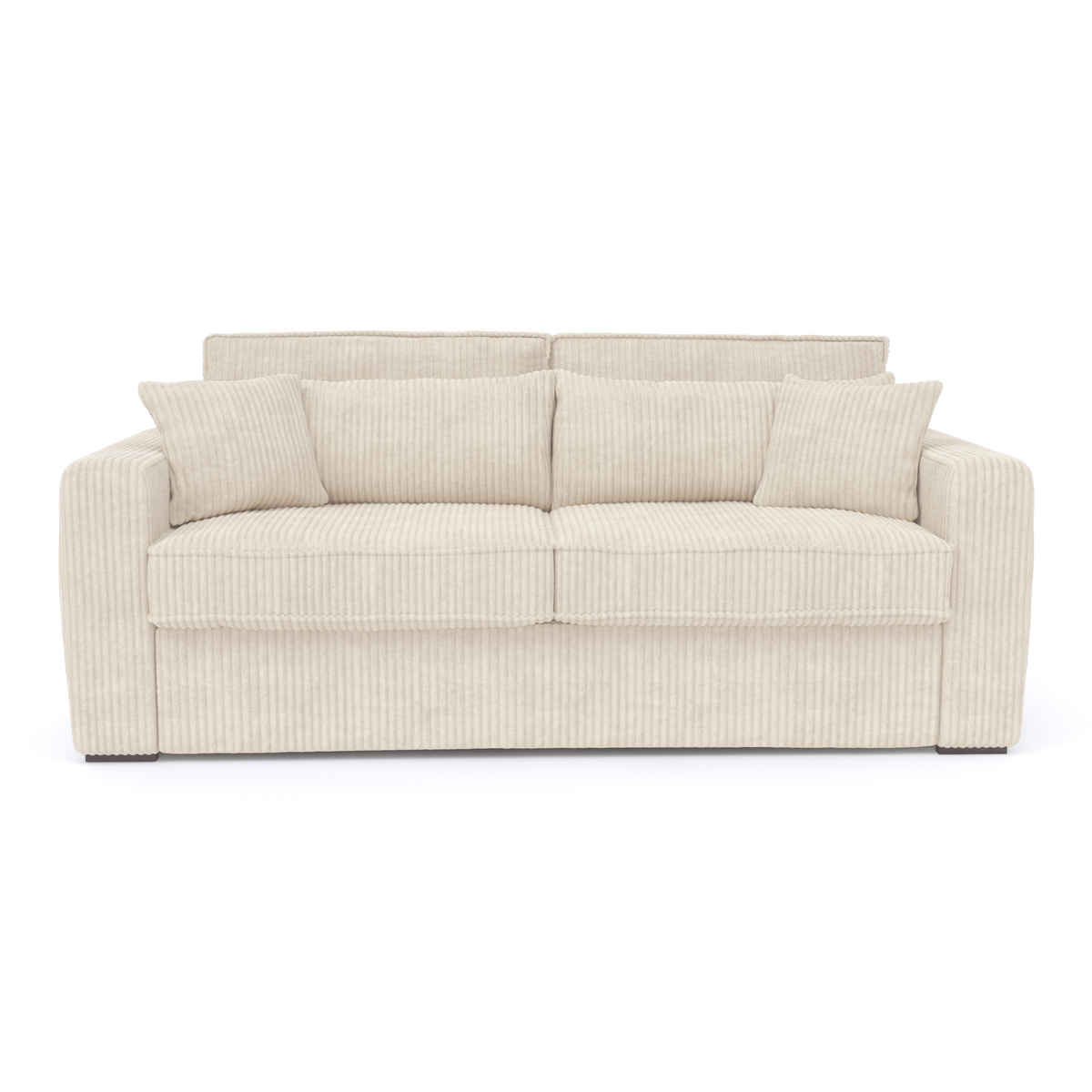 Canapé convertible express matelas 140cm UGO Velours côtelé– Sia Home