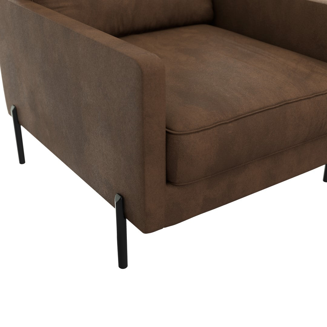 Fauteuil JUSTIN Vintage vieilli– Sia Home